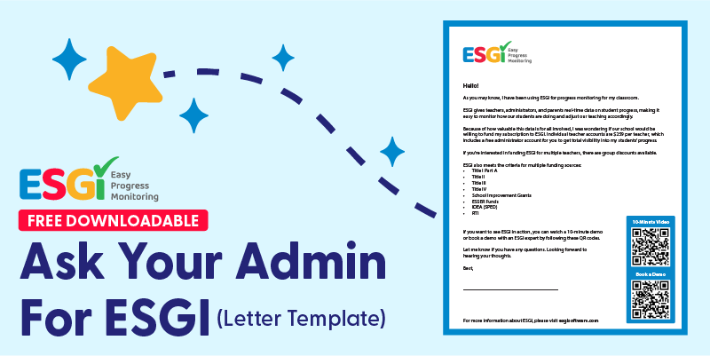Ask Your Administration to Fund Your ESGI Subscription
